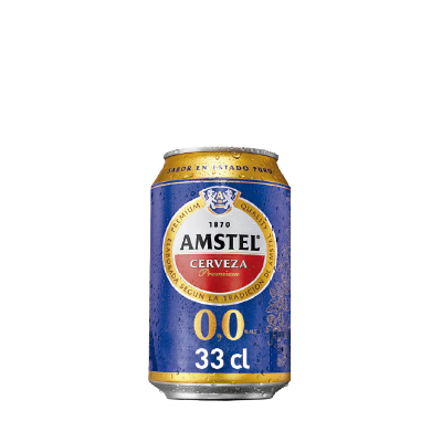 Amstel 0,0 Lata. - Distribuciones Hijos de Rivera